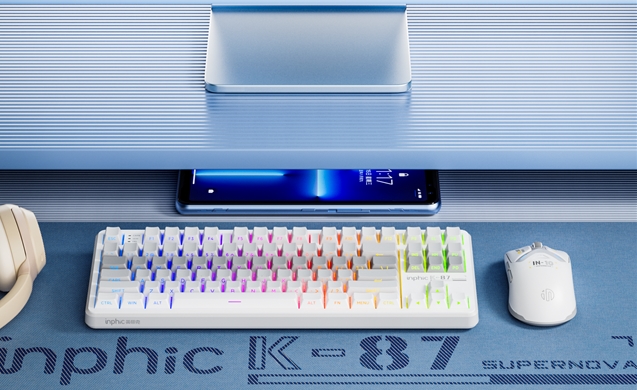 英菲克K87机械键盘现仅需199：双轴体可选，Gasket结构，8000mAh电池！-泡泡网